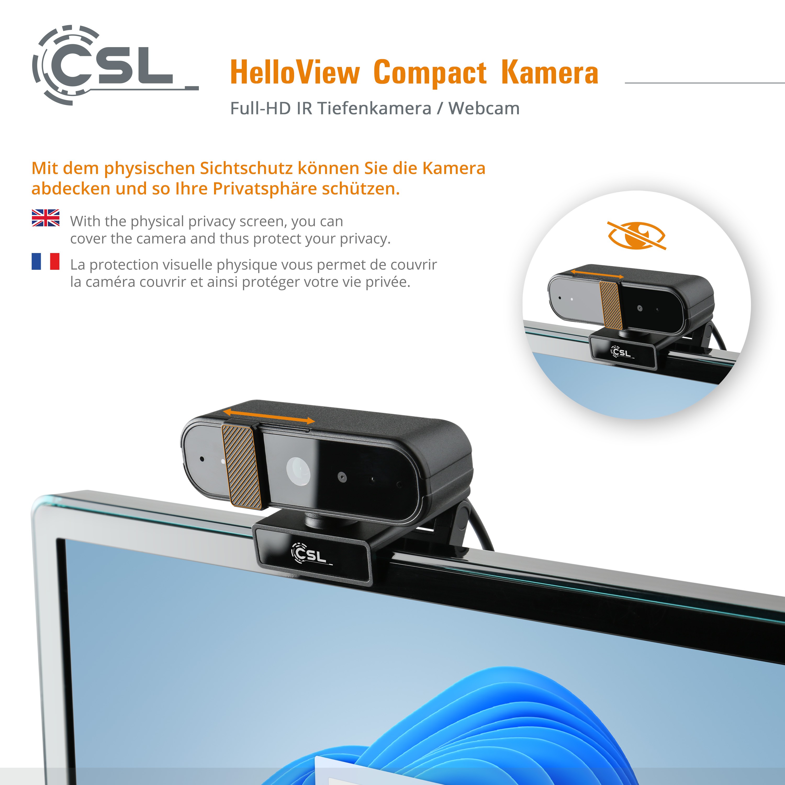 CSL HelloView Compact WebCam