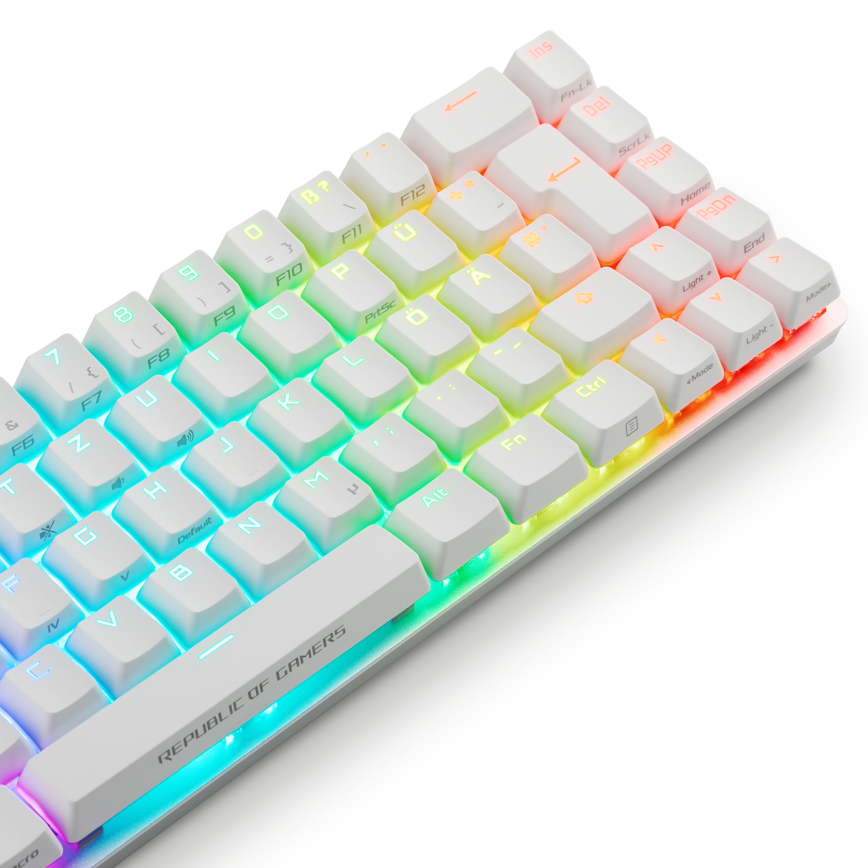 ASUS ROG Falchion Ace, ROG NX RED keyboard, white