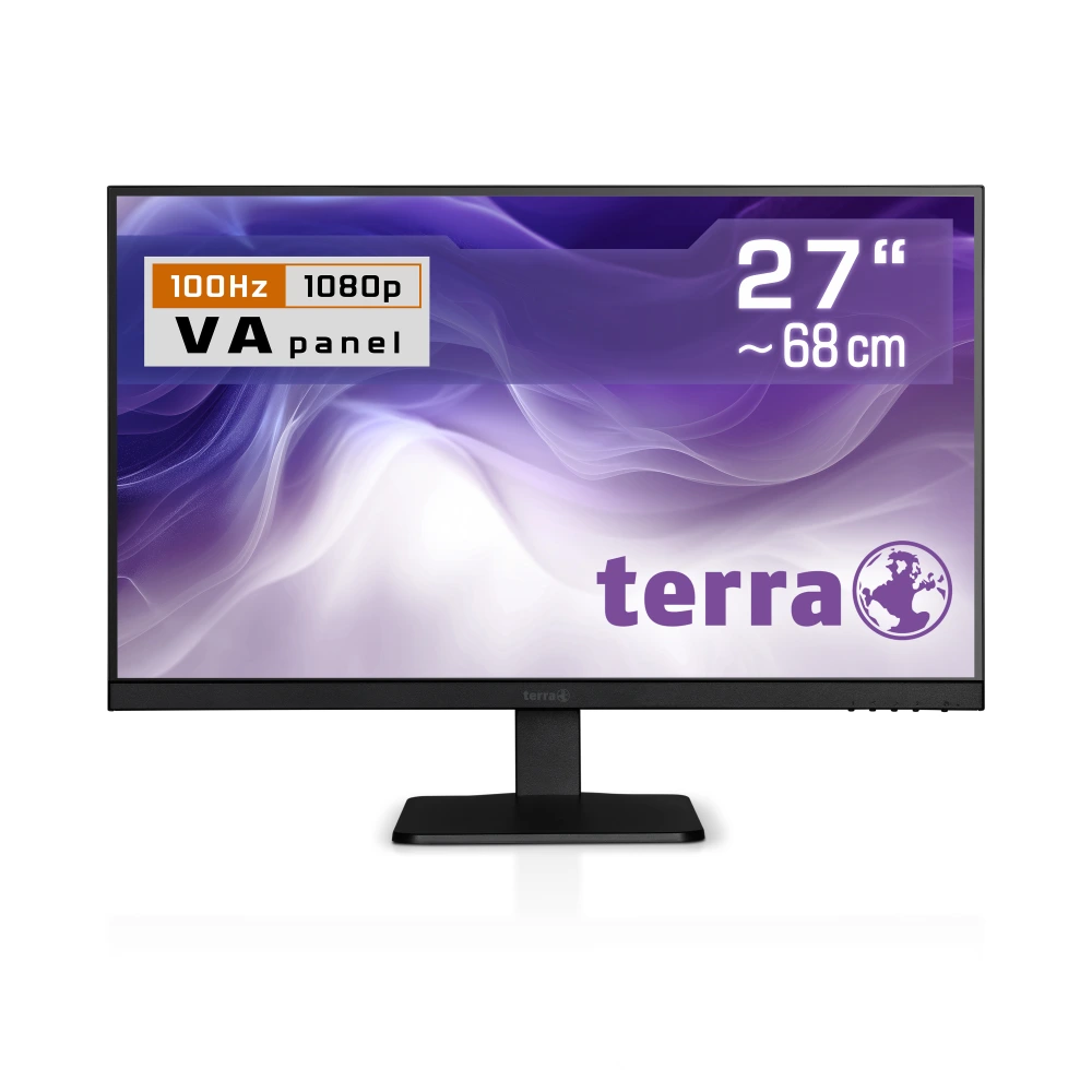 68 cm (27") Terra LED 2727W V2, 1920x1080 (Full HD), HDMI, DisplayPort ...