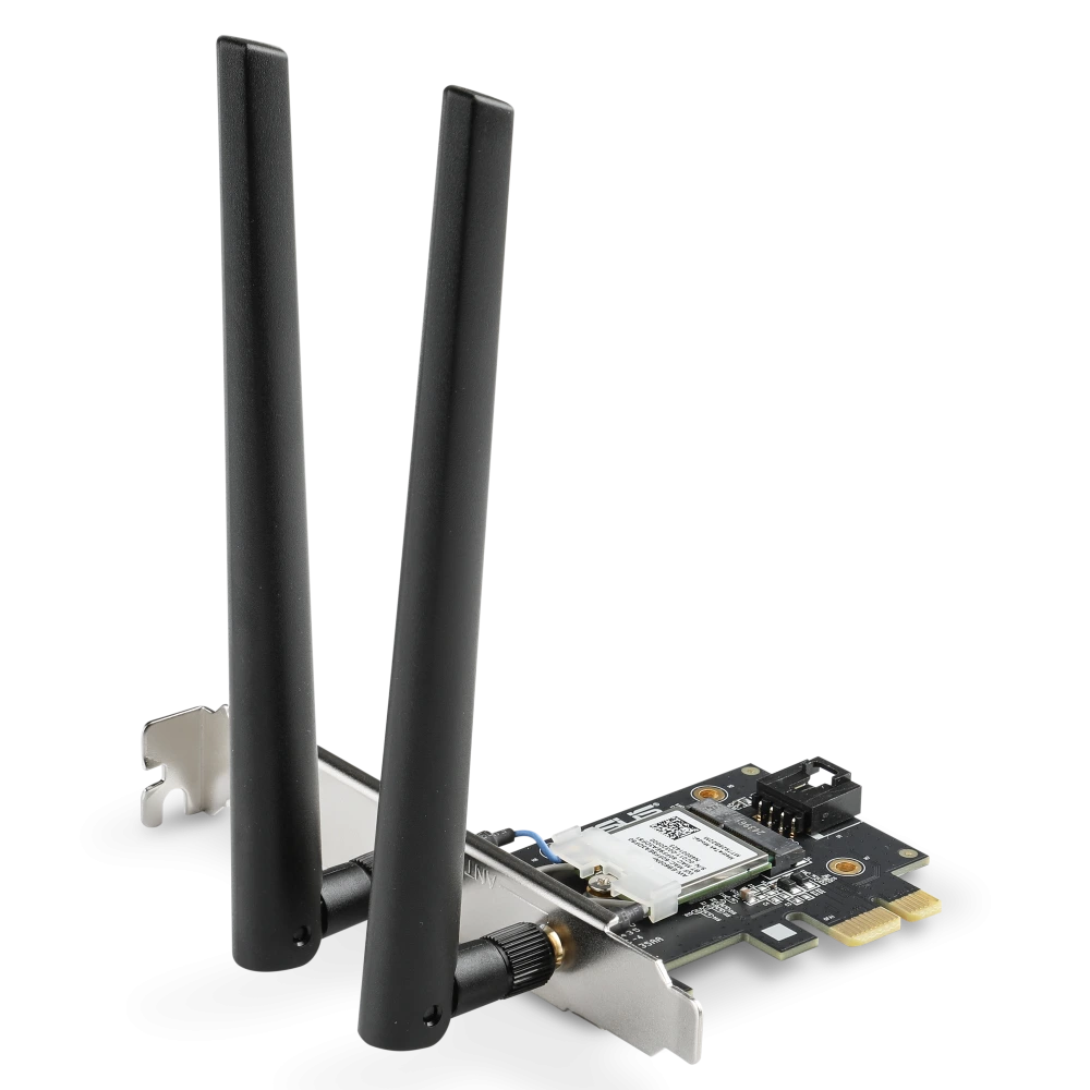 WLAN PCIe Card 2882 MBit/s, Wi-Fi 7, Bluetooth 5.4 - Asus PCE-BE6500