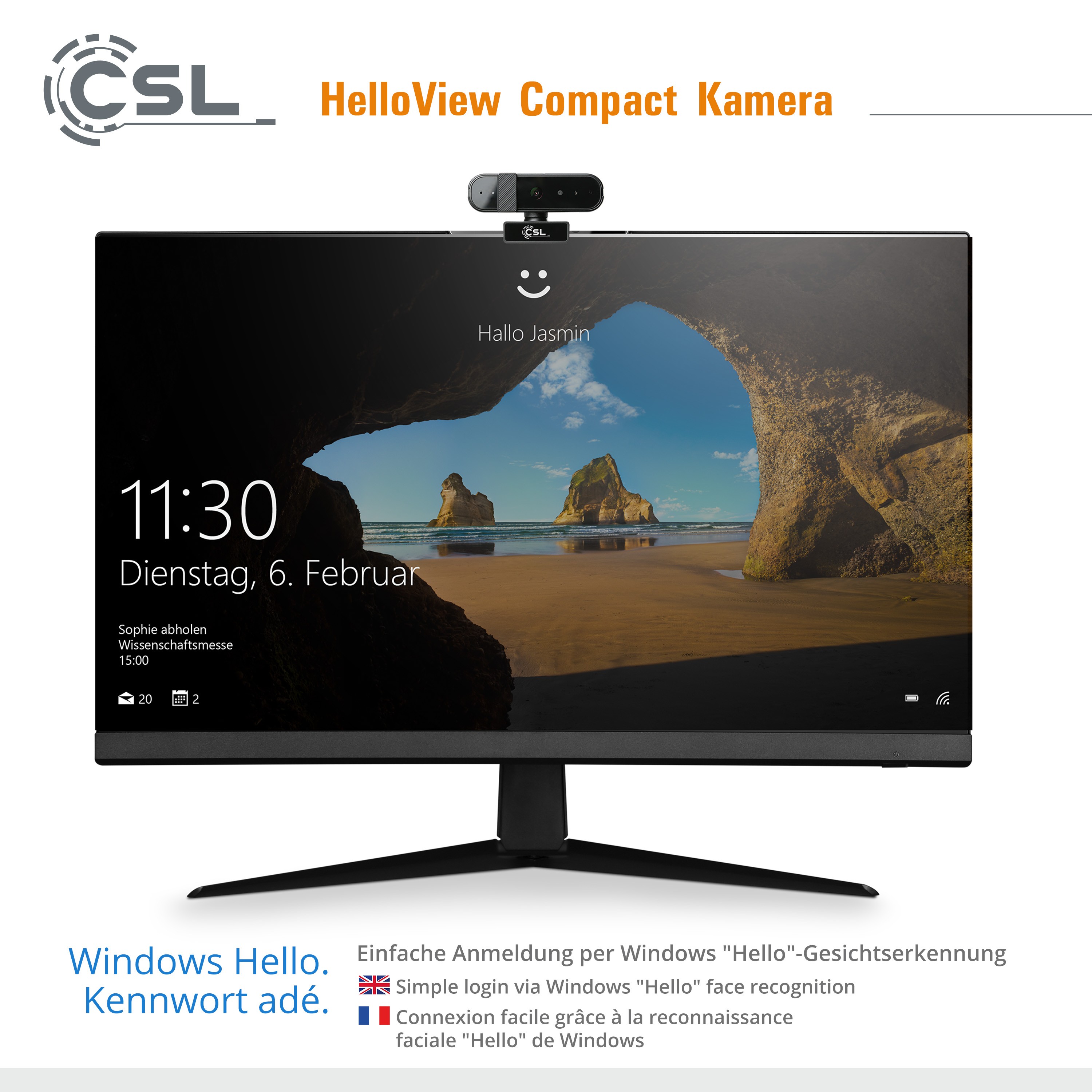 CSL HelloView Compact WebCam