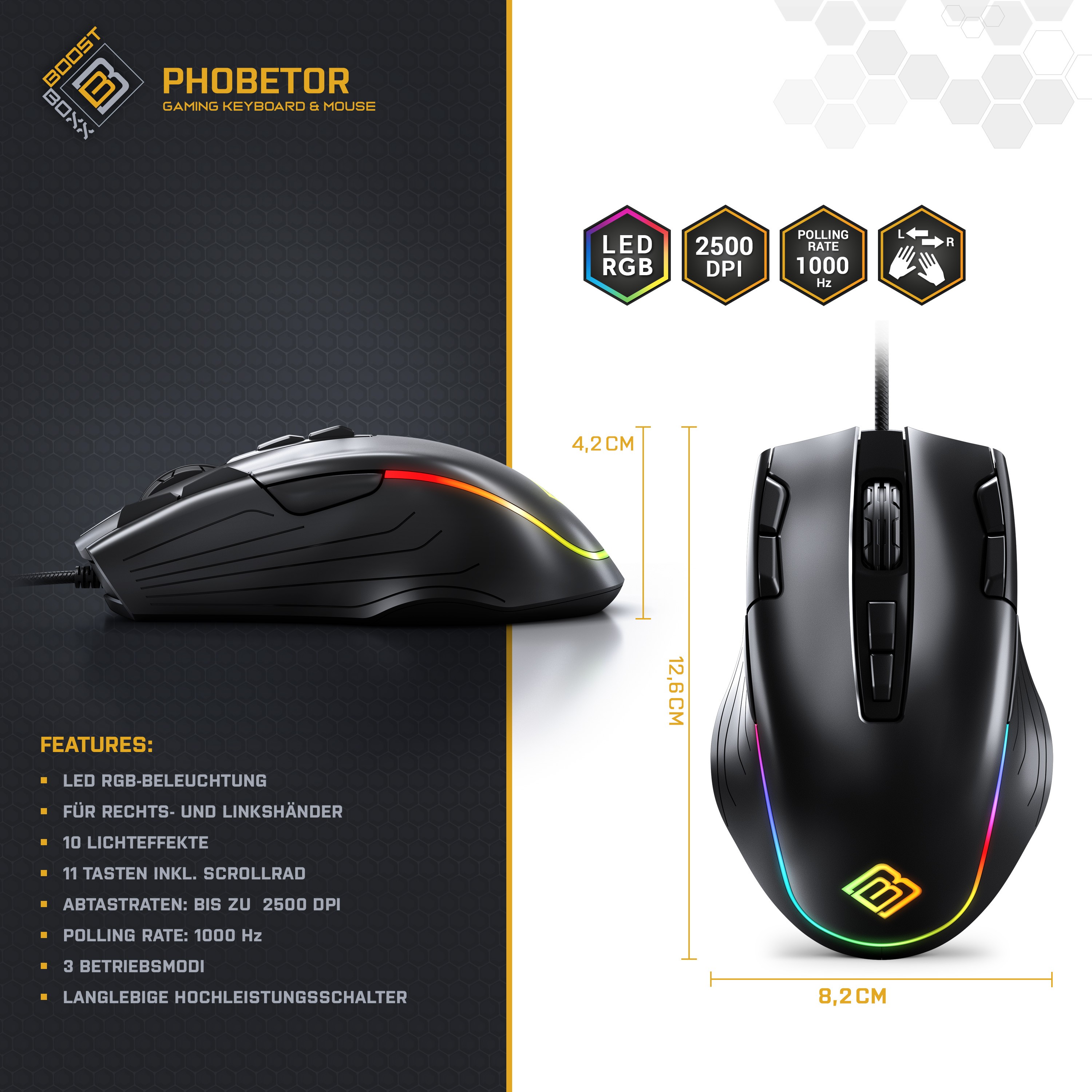 BoostBoxx Phobetor Gaming Desktop