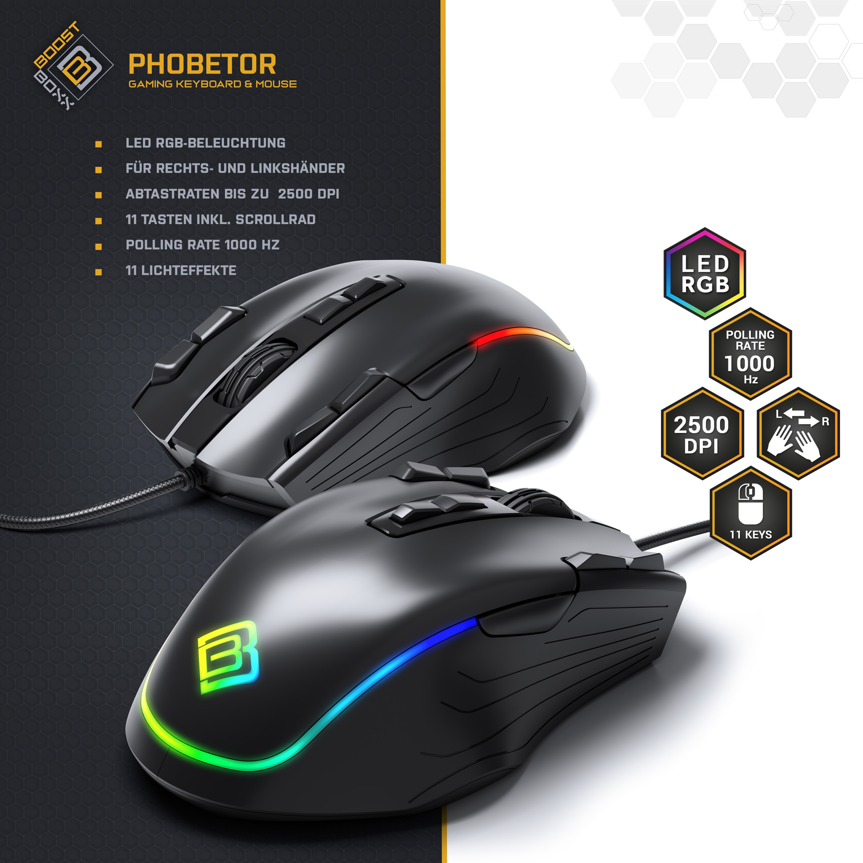 BoostBoxx Phobetor Gaming Desktop