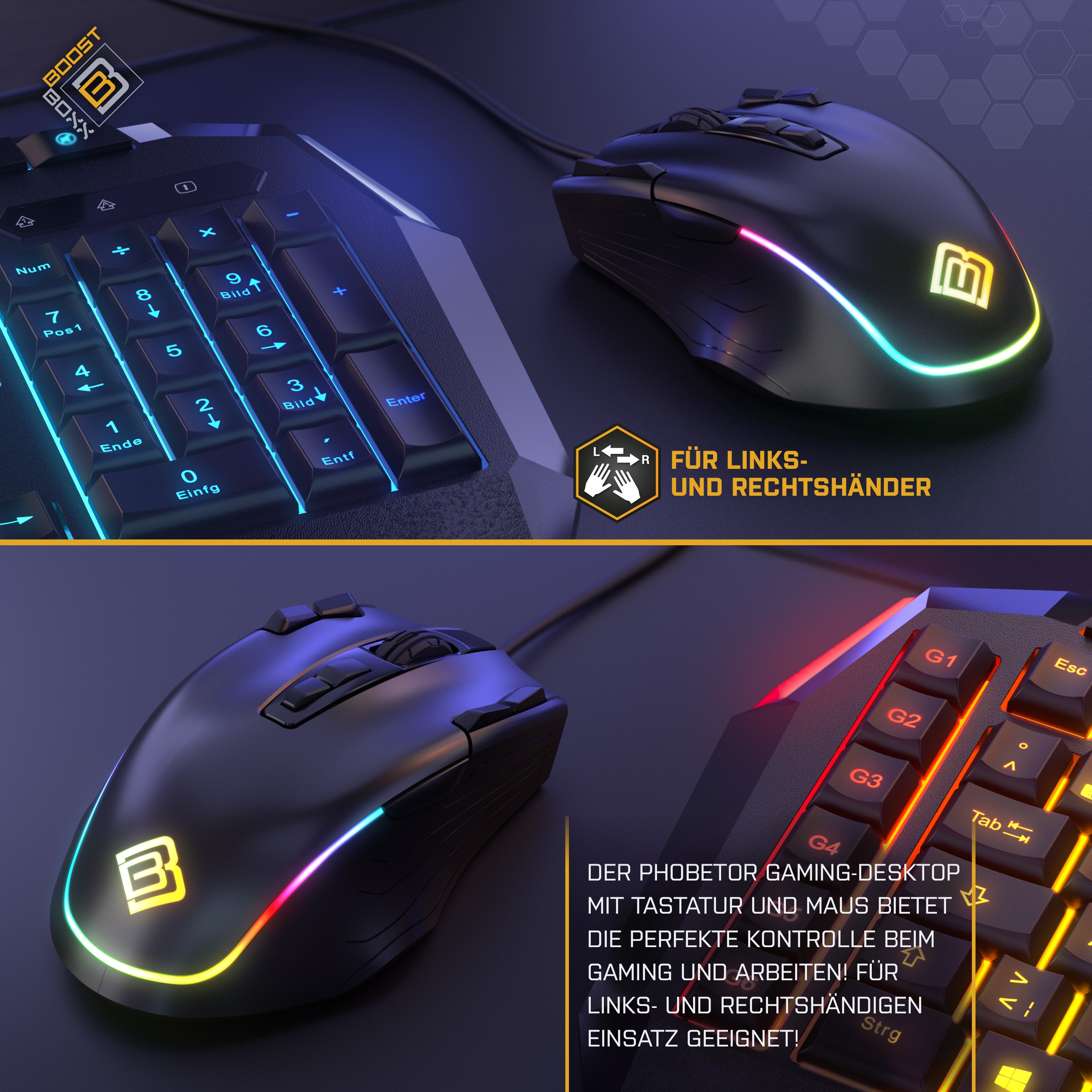 BoostBoxx Phobetor Gaming Desktop