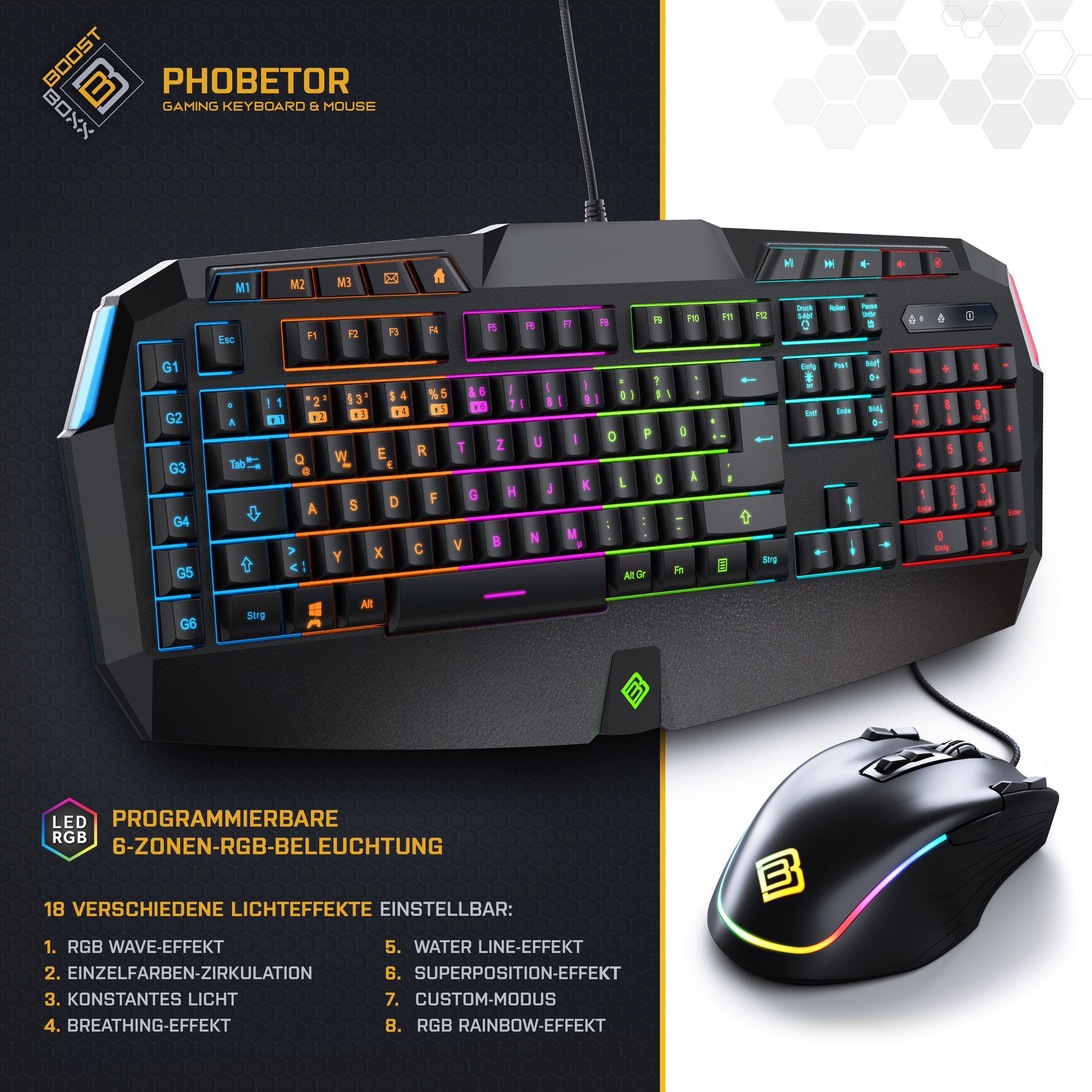 BoostBoxx Phobetor Gaming Desktop