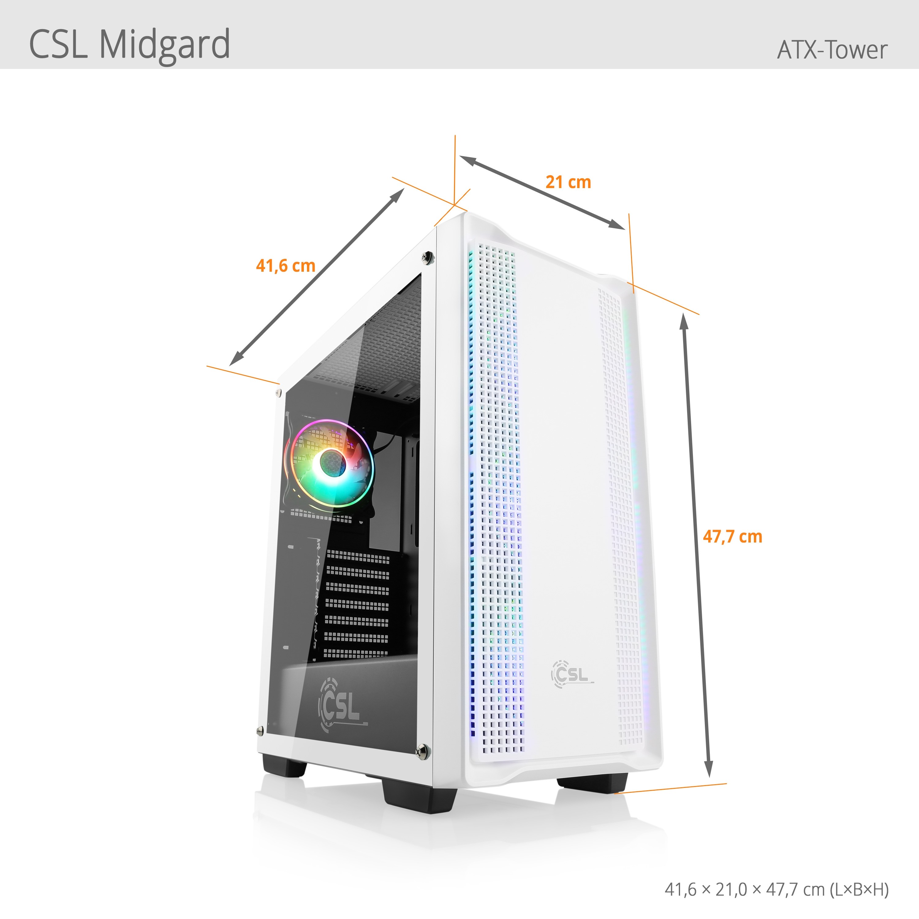White Edition PC 7010 - DLSS3