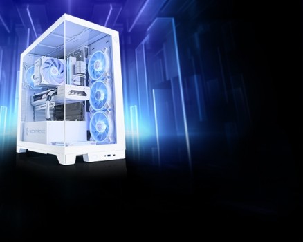 Boostboxx White Edition Gaming PCs - Power & Style in perfekter Harmonie