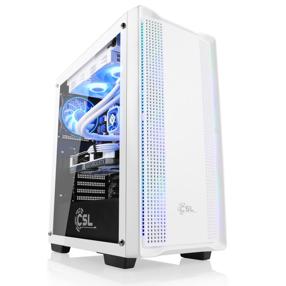 Boostboxx White Edition Gaming PCs - Power & Style in perfekter Harmonie