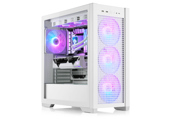 Boostboxx White Edition Gaming PCs - Power & Style in perfekter Harmonie