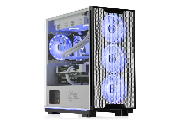 White Edition Gaming PCs | Weißer Gaming PC von BoostBoxx