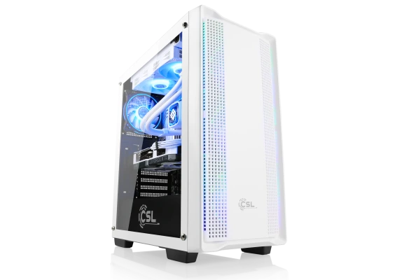 White Edition Gaming PCs | Weißer Gaming PC von BoostBoxx